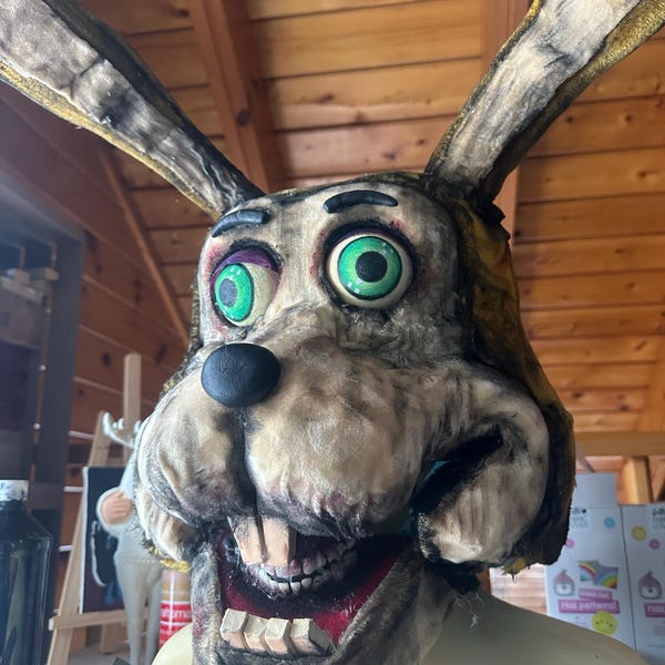 FNAF Fursuit Head Foam Bases. (fur and Accessories Not Included) - Etsy