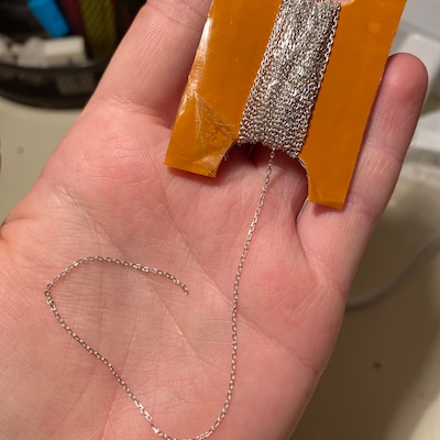 Sterling Silver Small Drawn Cable Chain, Rectangle Cable Chains, Bulk ...