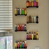 Pez Dispenser Floating Wall Display Stand (angled), Holds 5 Collectible ...