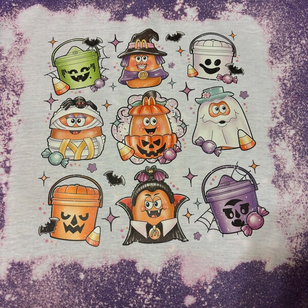 Spooky Nuggets DTF Transfers, Halloween DTF Transfers, Chicken Nuggets ...