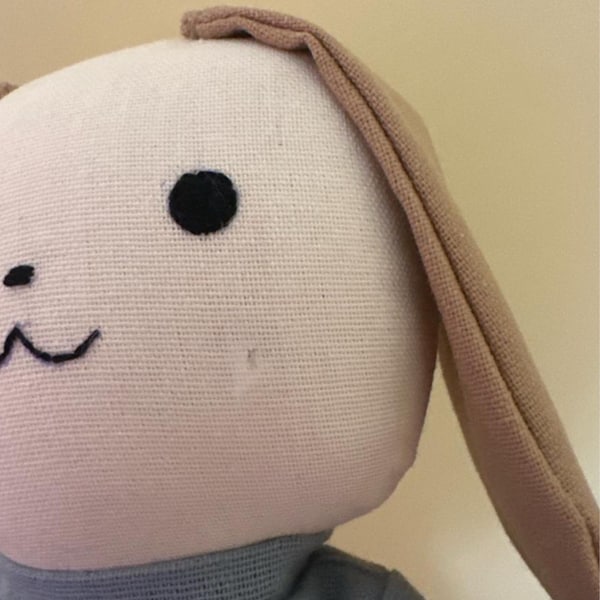 Plushy From Author Character Handmade Linen Doll for Comic Book ...