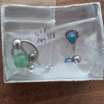 Clitoral Clitorial Clit Hood Bar VCH Vertical Stainless Steel Double ...