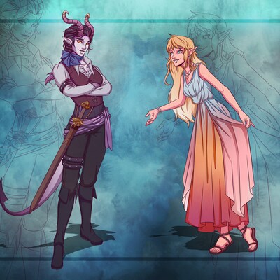 Necromancer D&D Token Frame/digital Token/tabletop/dungeons - Etsy