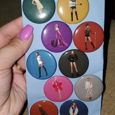 Taylor Swift Eras Buttons - Etsy