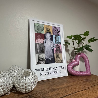 Custom Eras Tour Poster Canva Template, Era's Tour Wall Art, Era's ...