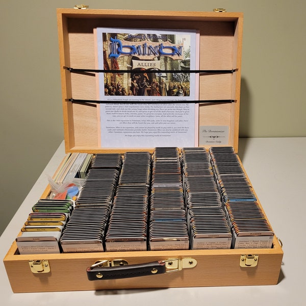 Dominion Card Game - INSERT for Dominion Case - Completely ASSEMBLED ...