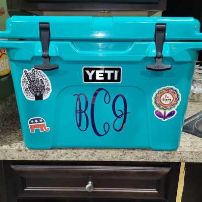Keepsake Monogram Decal Yeti Decal Car Decal Cup Decal Yeti Cup Decal ...