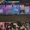 Pretty Anime Girl High End Keycap Set With 2 Version of Backlit PBT ...