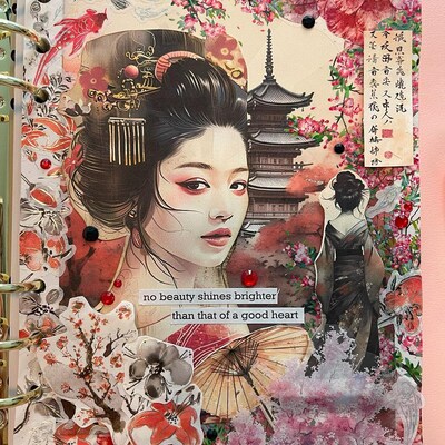 Venice Carnival Characters, Printable Junk Journal Papers, Unique ...