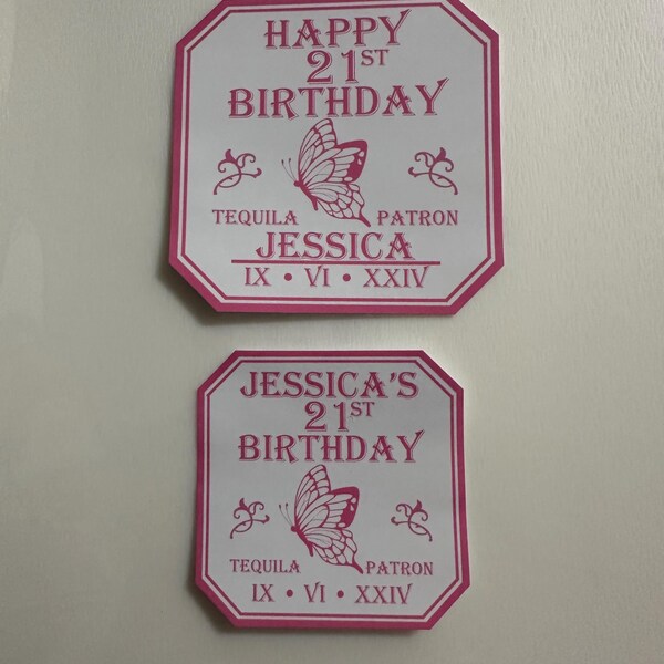 Custom Patron Label, Liquor Label, Birthday Bottle Labels, Groomsmen ...