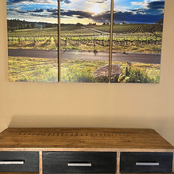 Custom Photo Canvas Split, Panoramic 3-panel Wall Art - Etsy