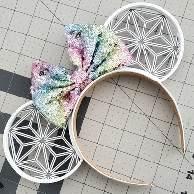 Epcot Mouse Ears 3D Printed Ears Spaceship Earth - Etsy