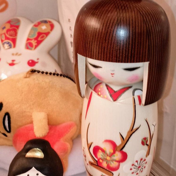 Japanese Nativity Set, Kokeshi Dolls Nativity Set, Nativity Scene ...