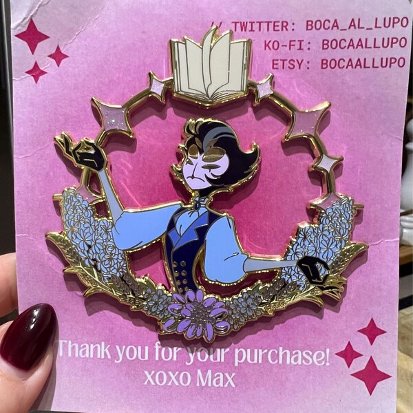 Infernal Divine Stolas Hard Enamel Pin - Etsy