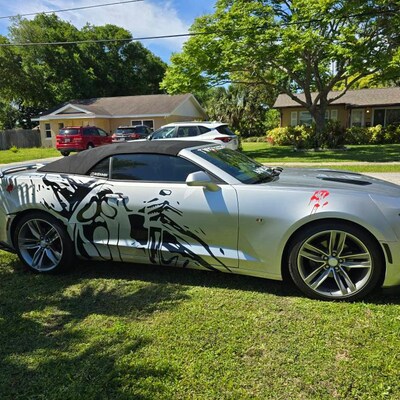 Dragon Character Livery, Large Vehicle Graphics, Side Car Decal ...