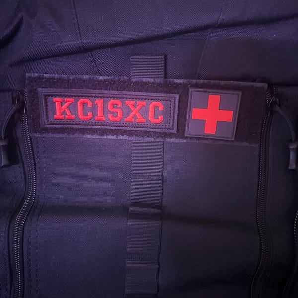 First Responders Flag Patch, Embroidered Iron-on/velcro Hook Badge ...