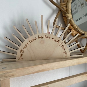 You Are My Sunshine Sun Decor Boho Decor Boho Bedroom Decor Shelf Decor ...