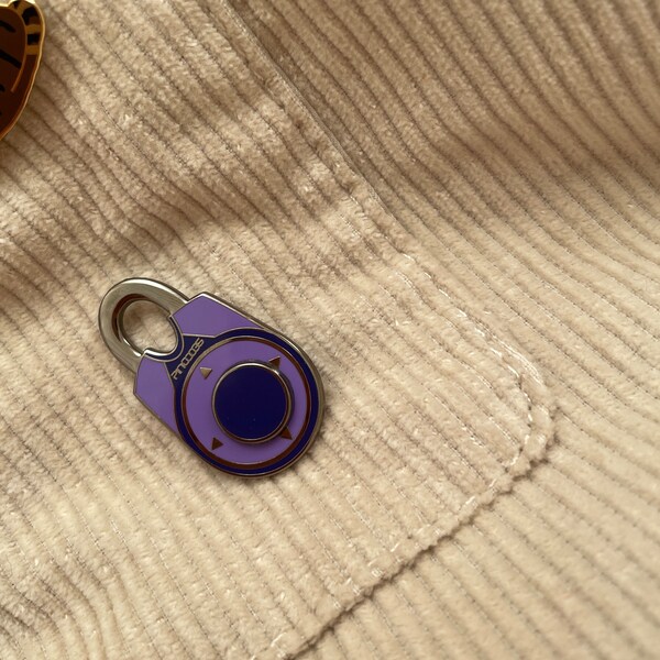 Hazard Symbols Hard Enamel Pin Set 2, Science, Chemistry, Biology ...