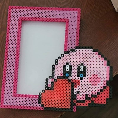 Kirby Picture Frame, Videogame Frame, 8bit Frame, Wall Decor, Office ...