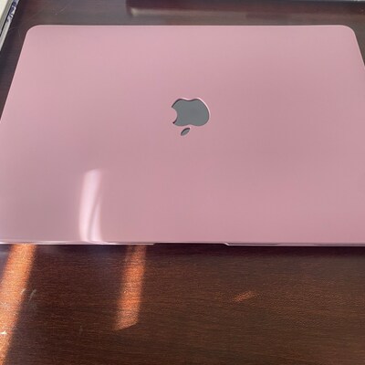 Violet Dark Purple MacBook Shell Case Decal Cover for New MacBook M1 ...