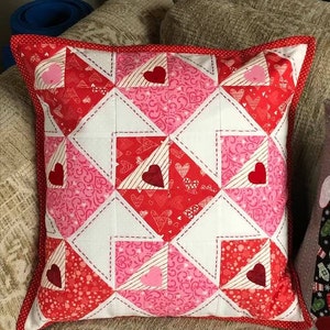 Valentine Love Notes Pillow Cover and Mini Quilt - Etsy