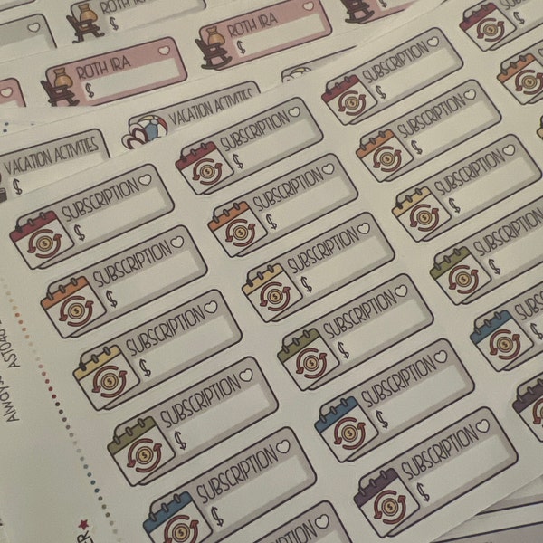 FIELD TRIP Stickers Perfect for Your Erin Condren Planner, Journal, or ...