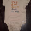 Read to Me Onesie®, It's a Good Day to Read to Me Baby Bodysuit ...