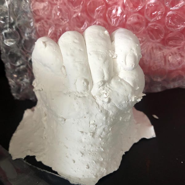 3D Baby Hands and Feet Mould Casting Kit WITH FRAME - Baby Shower Gift ...