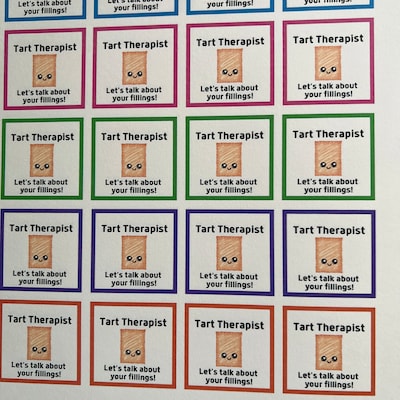 PRINTABLE Emotional Support Pickle Tags Digital PDF Market - Etsy