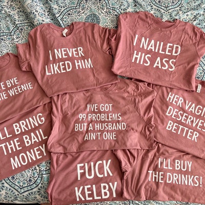 Divorce Party Shirts Divorce Celebration Unisex Crew Neck T Shirt Get ...