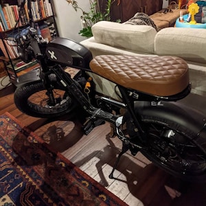 Custom Motorcycle Cafe Racer Brat Style Caterpillar Seat | Etsy