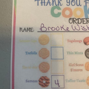 ABC Bakers - Girl Scouts Thank You for Your Girl Scout Cookie Order ...