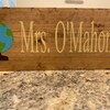 History Teacher Desk Name Plate Social Studies Teacher Gift Geography ...