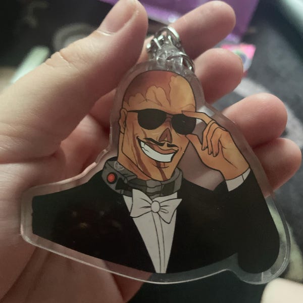 Portal 2 Wheatley Acrylic 2.5 Inches Double Sided Charm Keychains - Etsy