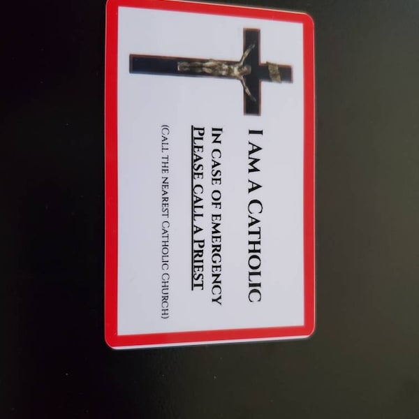 I Am a Catholic—in Case of Emergency Please Call a Priest | Pocket ...