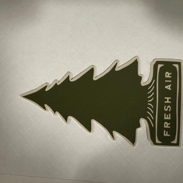 Fresh Air Sticker - Pine Sticker - Pine Air Freshener - Outdoor Sticker ...