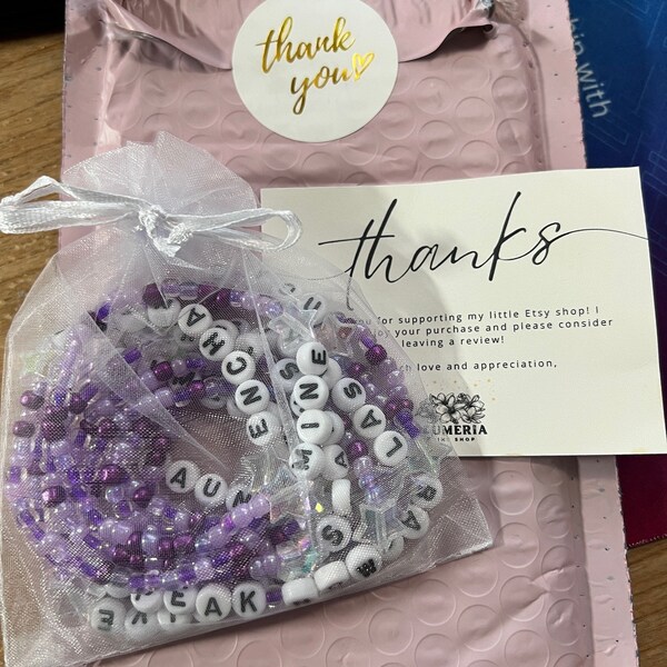 ERAS | UNHINGED Friendship Bracelets | Set of 10 Bracelets - Etsy