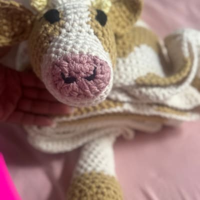 Cow Cuddle Blanket - Etsy