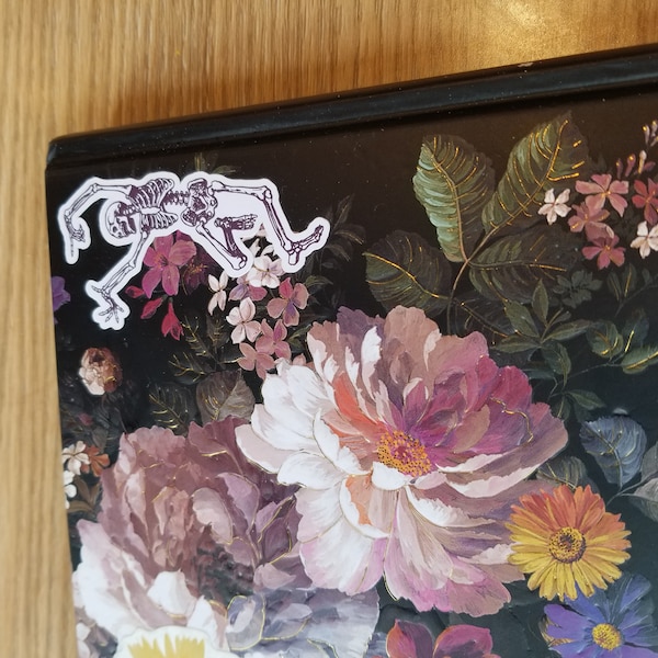 Skeleton Sticker | Skeleton Dancing Sticker | Vinyl Sticker | Laptop ...