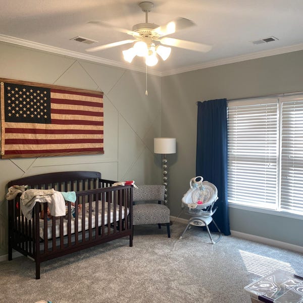 Flag Frame - Large Wooden Frames (american Flag Not Included) - Etsy