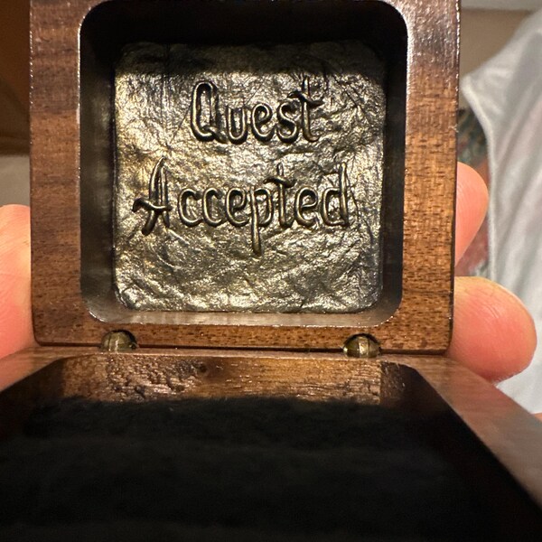 Moon Sun Star Ring Box Proposal Celestial Engagement Jewelry Box ...