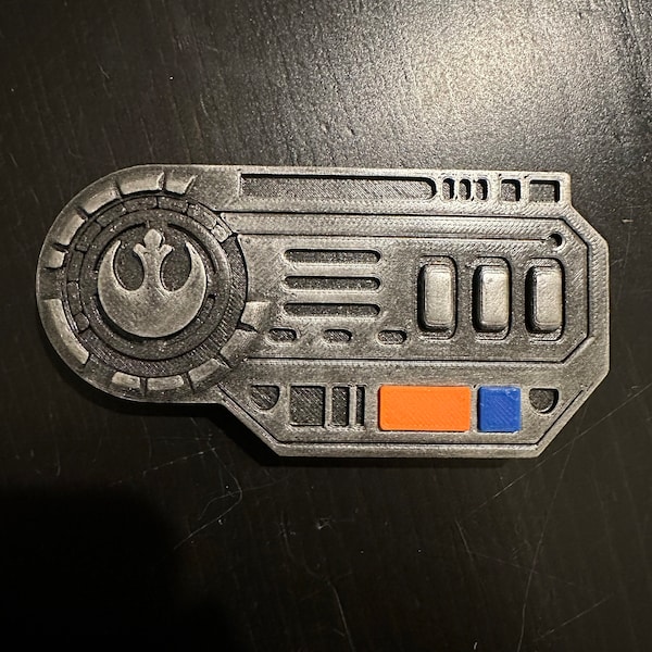 Magnetic Star Wars Inspired Rebel Communication Badge Comlink Greeblie ...