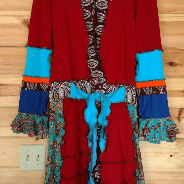 Cottagecore Boho Style Shirt, Mini Dress, Draped Tunic Top, Autumn ...