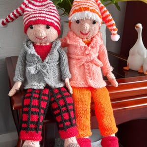 Knitting Pattern. PDF Digital Download. Mrs Claus Shelf Sitter Pattern ...