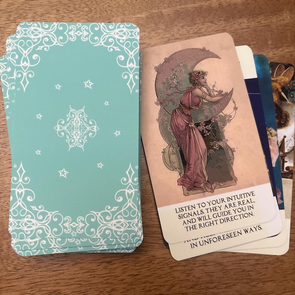 Enchanted Art Oracle Card Deck - Etsy