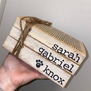 Hand-stamped Relax Unwind Soak Books | Etsy