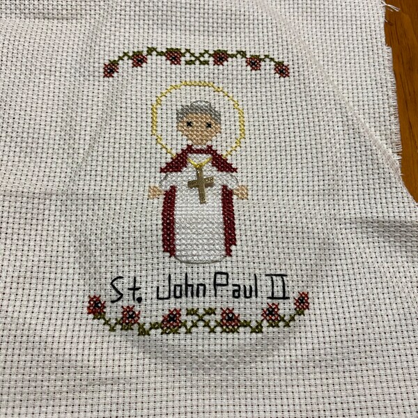 Catholic Cross Stitch Eucharist Cross Stitch Eucharistic Adoration ...