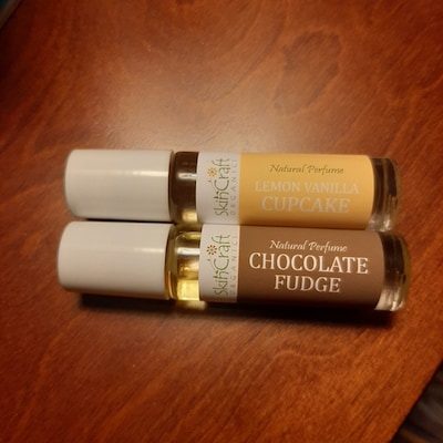 Lemon Vanilla Perfume Oil Natural Perfume Oil Roll on Lemon Cupcake ...