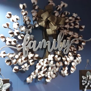 Family Word Cut Out Family Sign Wooden Letters Family Cutout Family ...