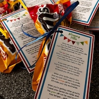 INSTANT DOWNLOAD Thank You Candy Grams Appreciation Printables Tags ...